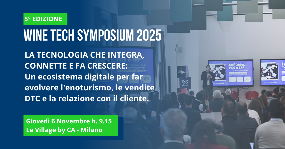 Wine Tech Symposium 2025 | 6° Edizione: La tecnologia che integra ...